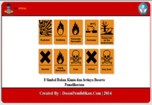 8 Simbol Bahan Kimia dan Artinya Beserta Pemeliharaan